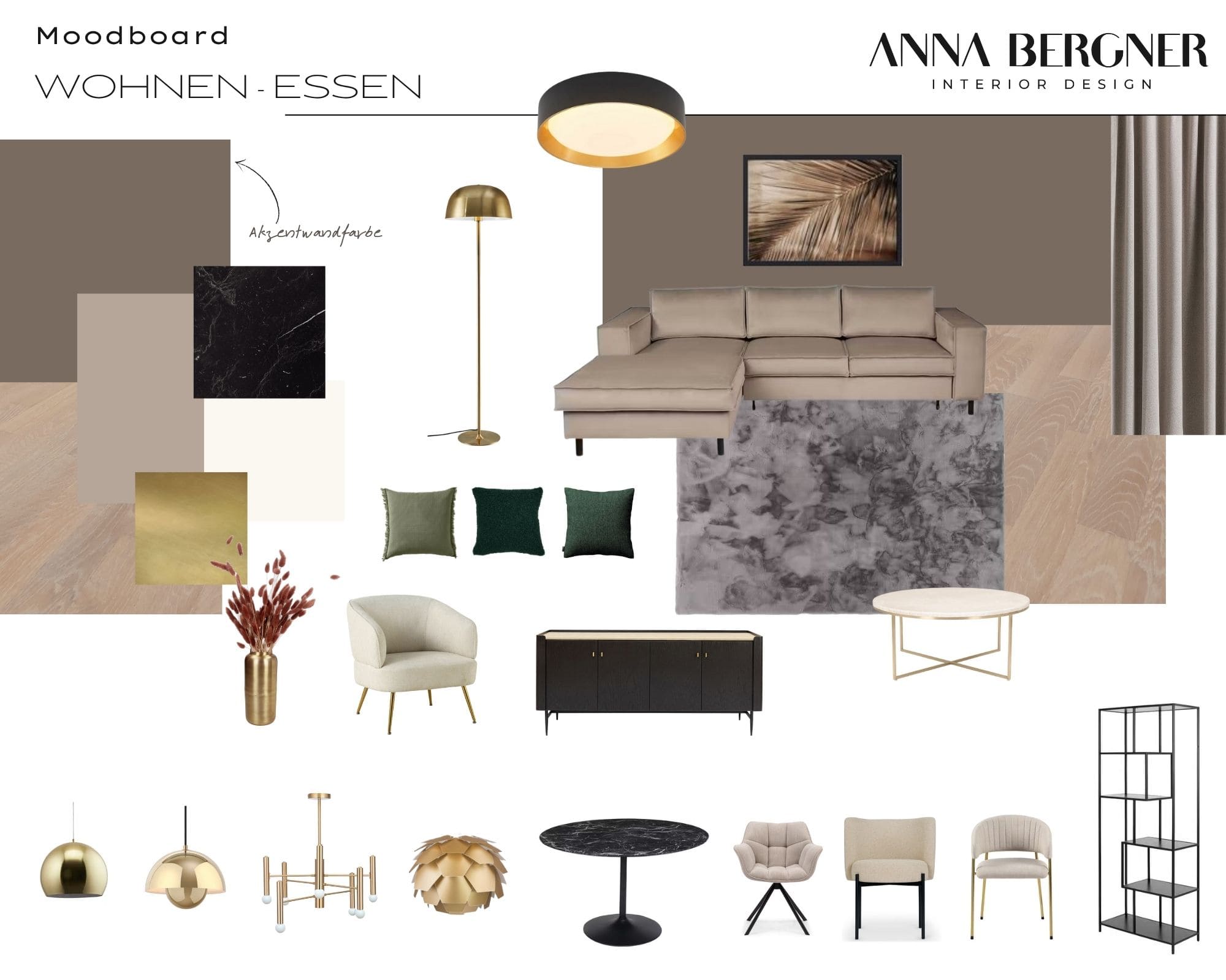 Moodboard erstellen - Anna Bergner Interior Design